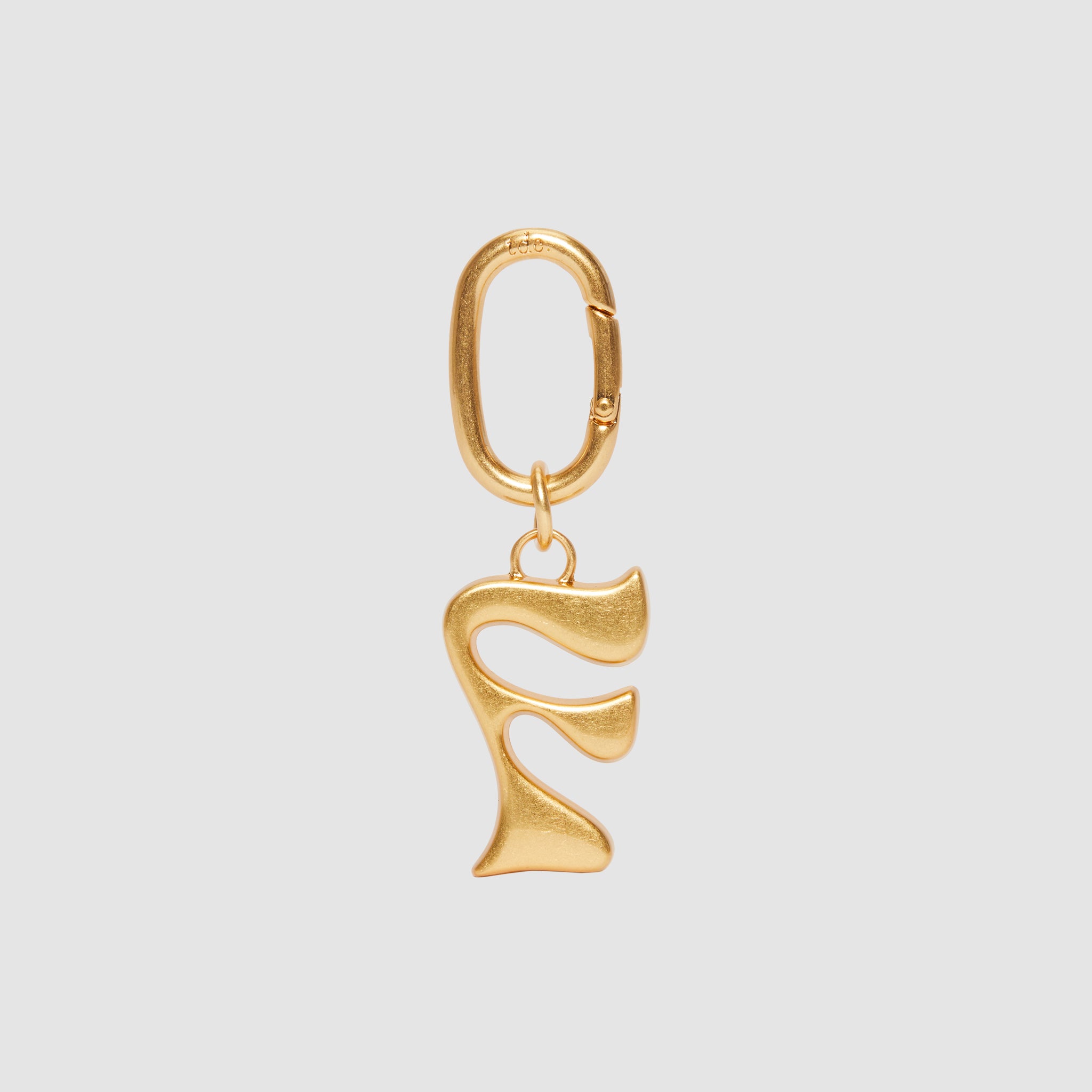 Charm initials & Letter Keyrings | Bag Charms with Initials | tde – The ...